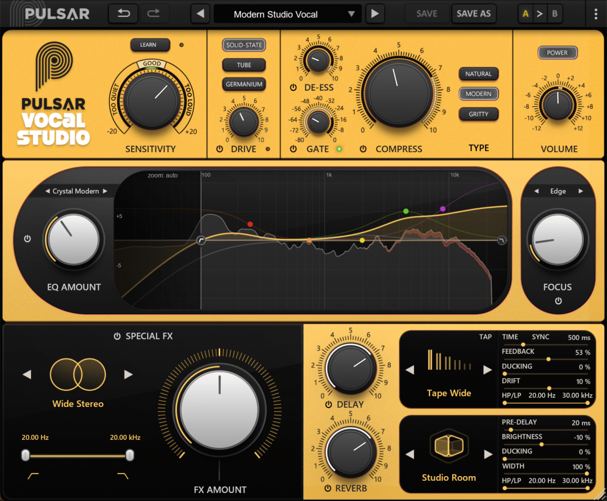 Pulsar Audio Vocal Studio v1.0.15 (Windows) - PluginsOnSale